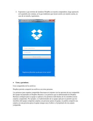 Tutorial DropBox | PDF