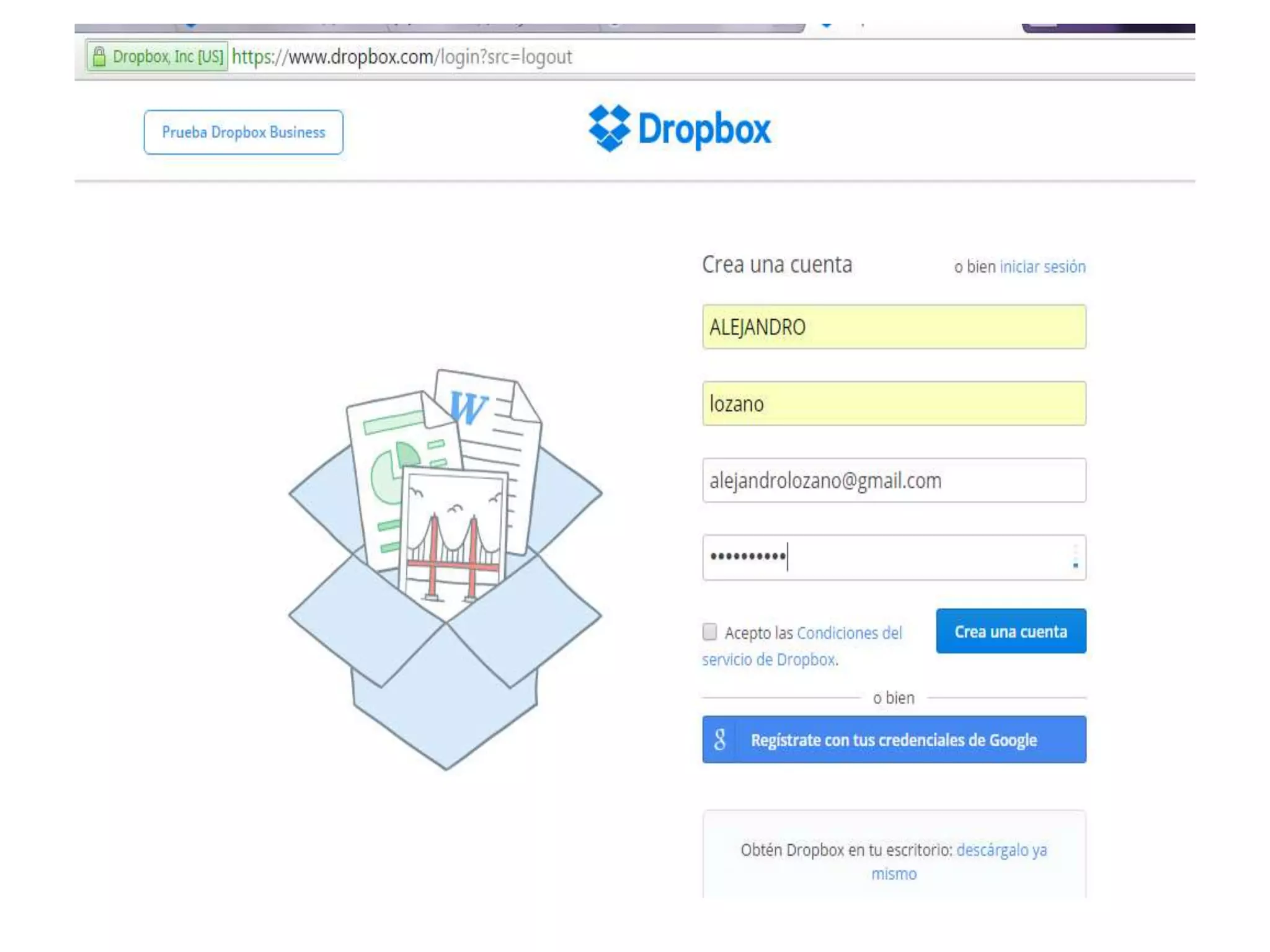 Tutorial dropbox | PPT