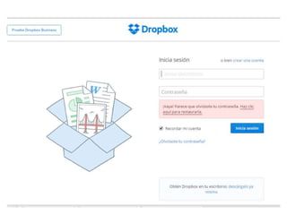 Tutorial dropbox | PPTX