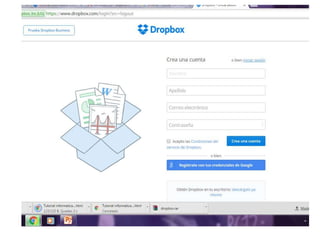 Tutorial dropbox | PPTX