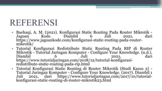 TUTORIAL DYNAMIC ROUTING RIP YANG MENGHUBUNGKAN 2 ROUTER.pptx