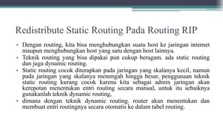 TUTORIAL DYNAMIC ROUTING RIP YANG MENGHUBUNGKAN 2 ROUTER.pptx