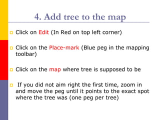 Tutorial - Editable map of breadfruit trees in mauritius | PPTX