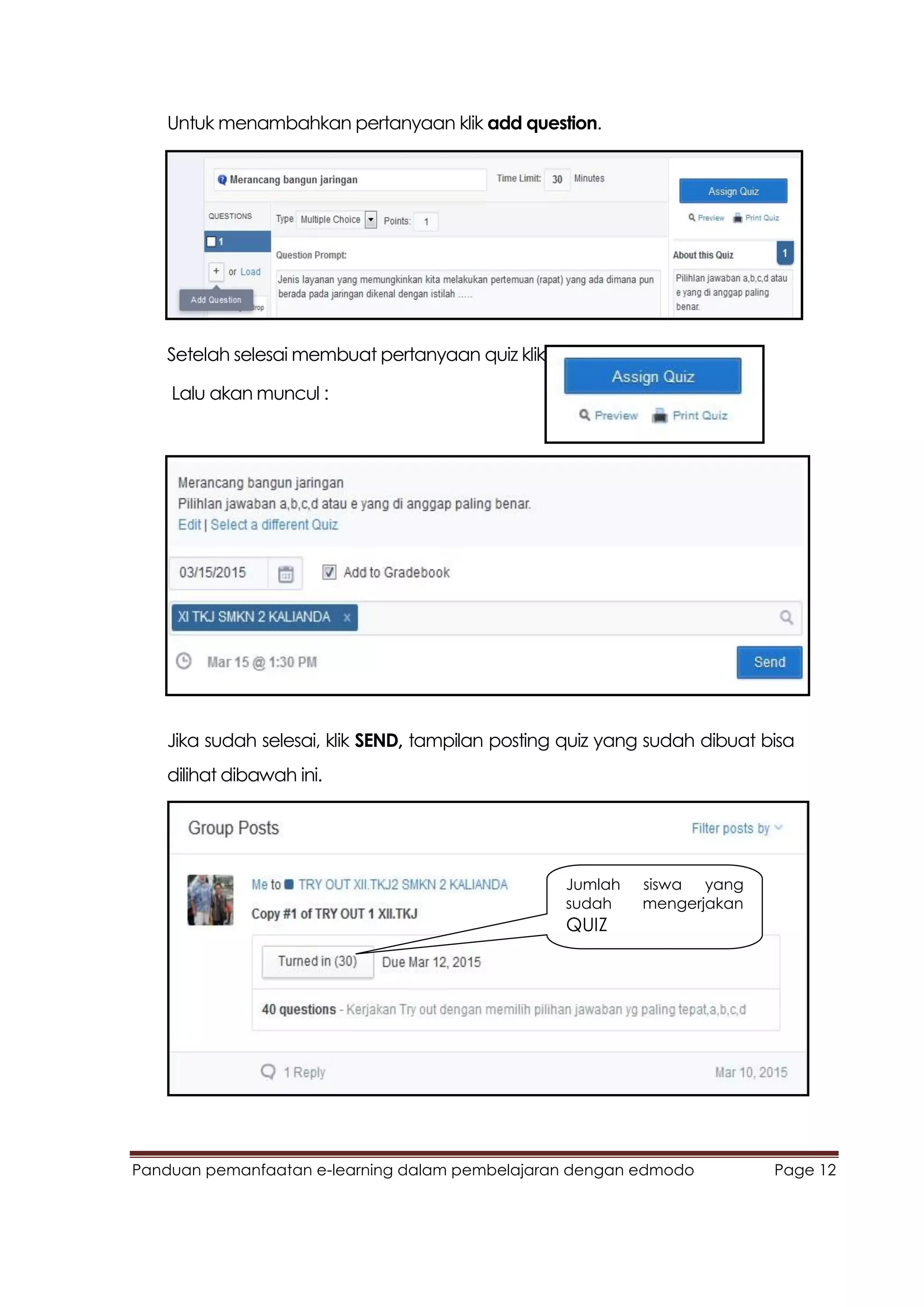 Tutorial edmodo | PDF