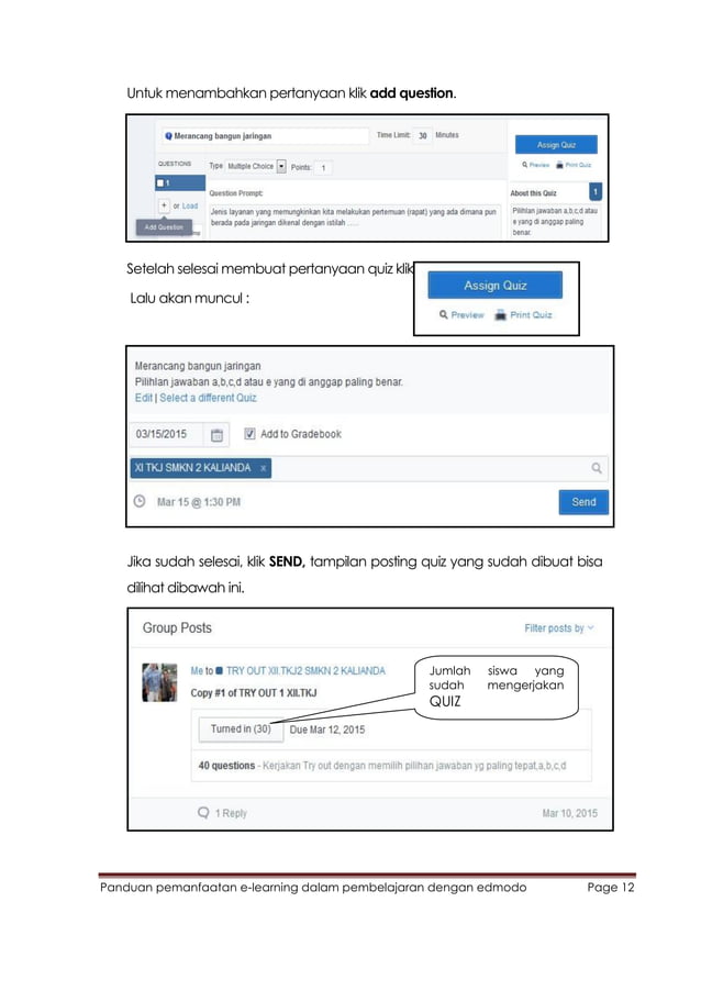 Tutorial edmodo | PDF