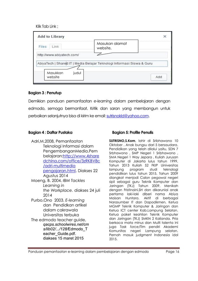 Tutorial edmodo | PDF