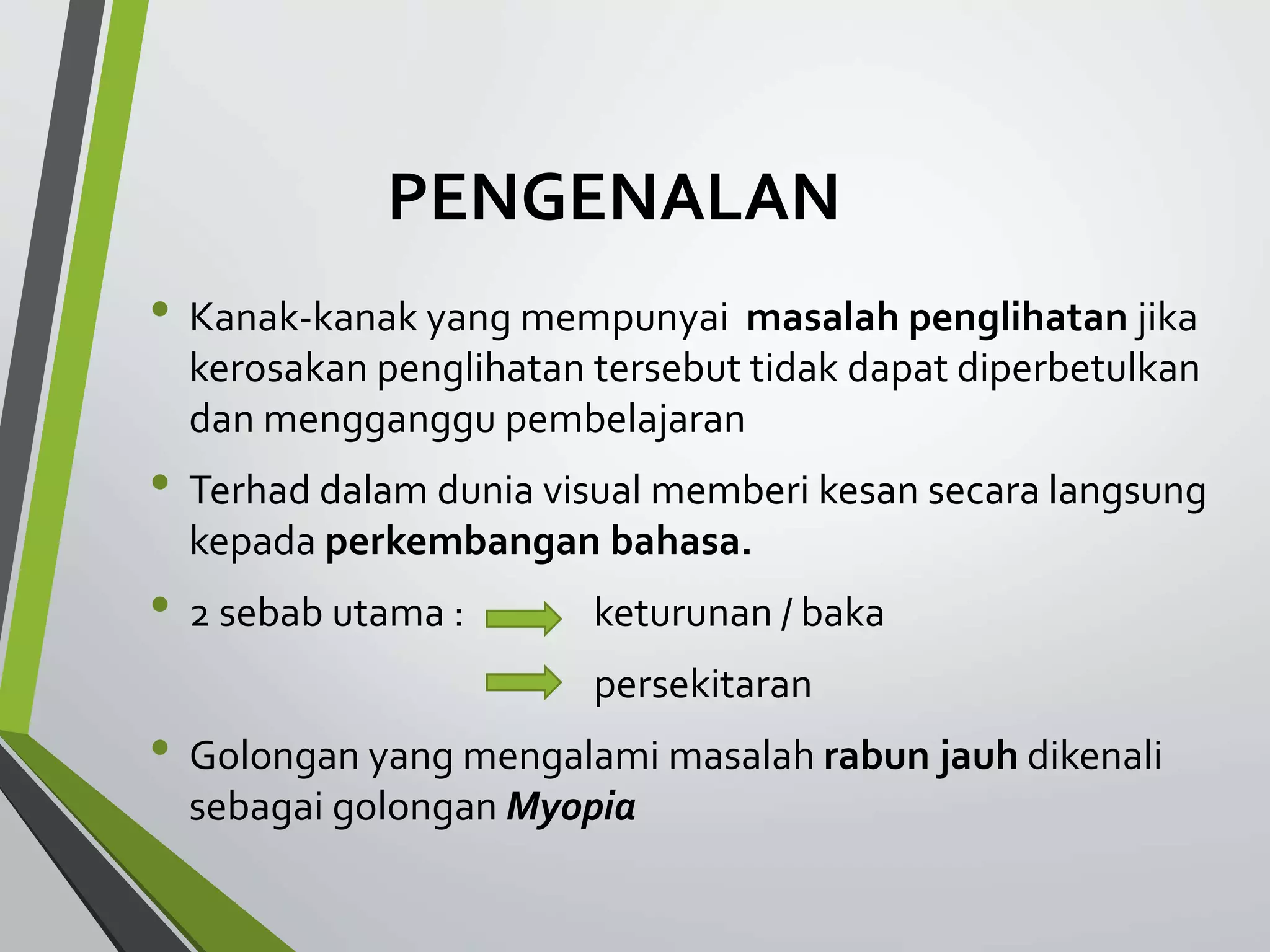 KAJIAN KES PERBANDINGAN PENGARUH BAKA DAN PERSEKITARAN | PPTX