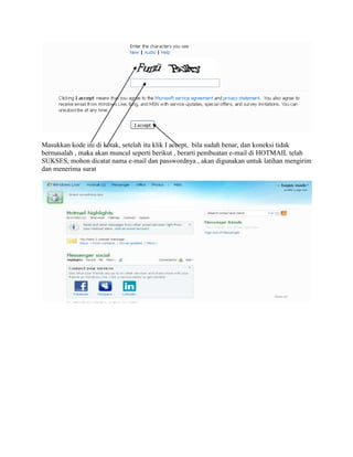Tutorial e mail | DOCX