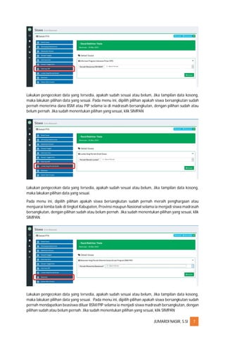 Tutorial emis siswa 2018 | PDF