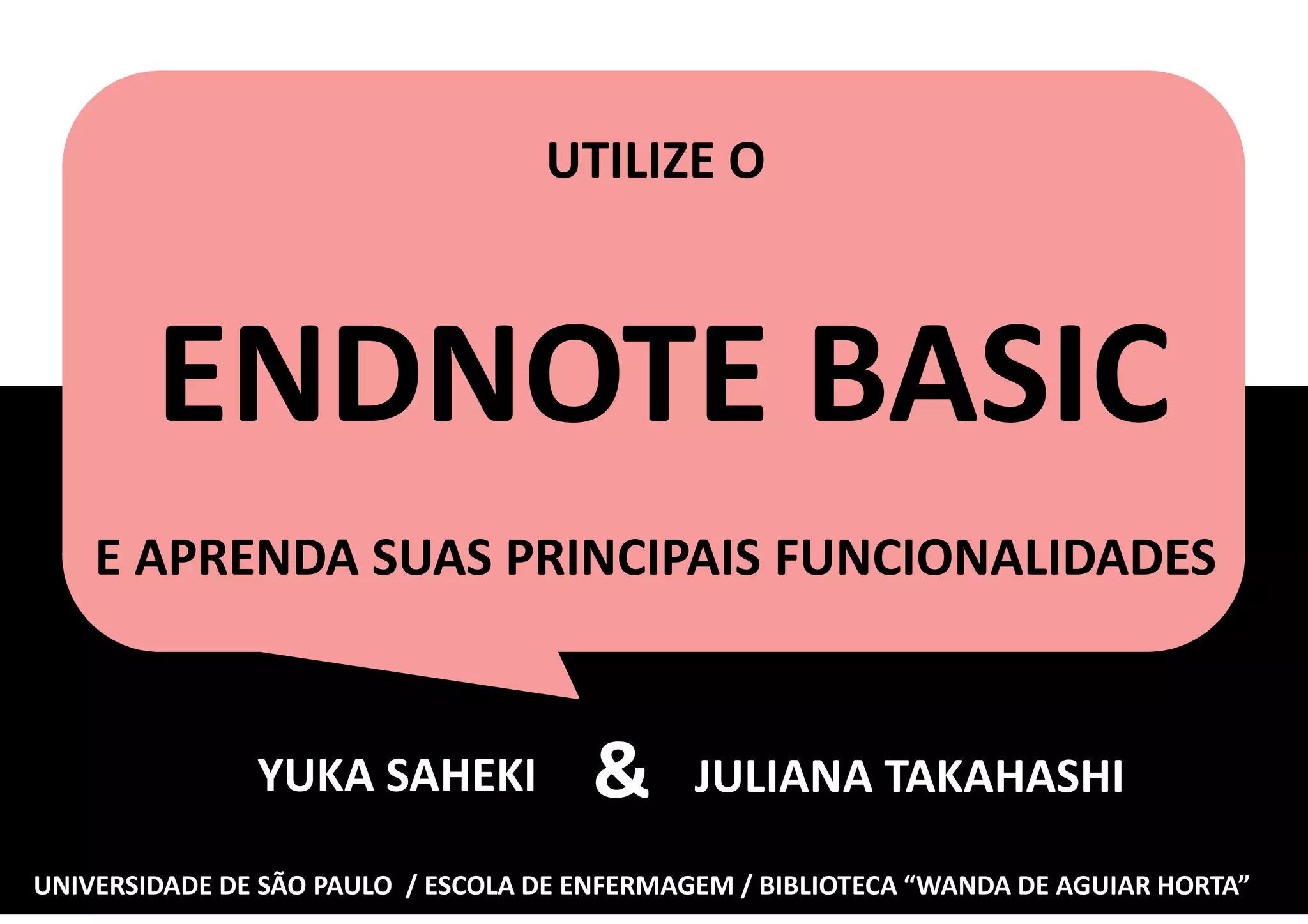 Tutorial EndNote Basic - completo | PPT