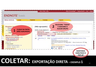 Tutorial EndNote Basic - completo | PPT