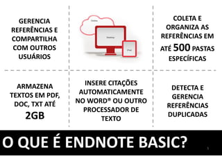 Tutorial EndNote Basic - completo | PPT