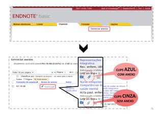 Tutorial EndNote Basic - completo | PPT