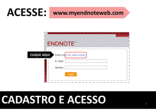 Tutorial EndNote Basic - completo | PPT