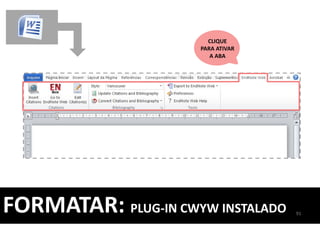 Tutorial EndNote Basic - completo | PPT