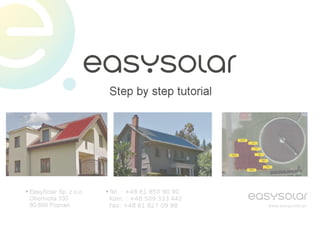 EasySolar - Step by step tutorial | PPT