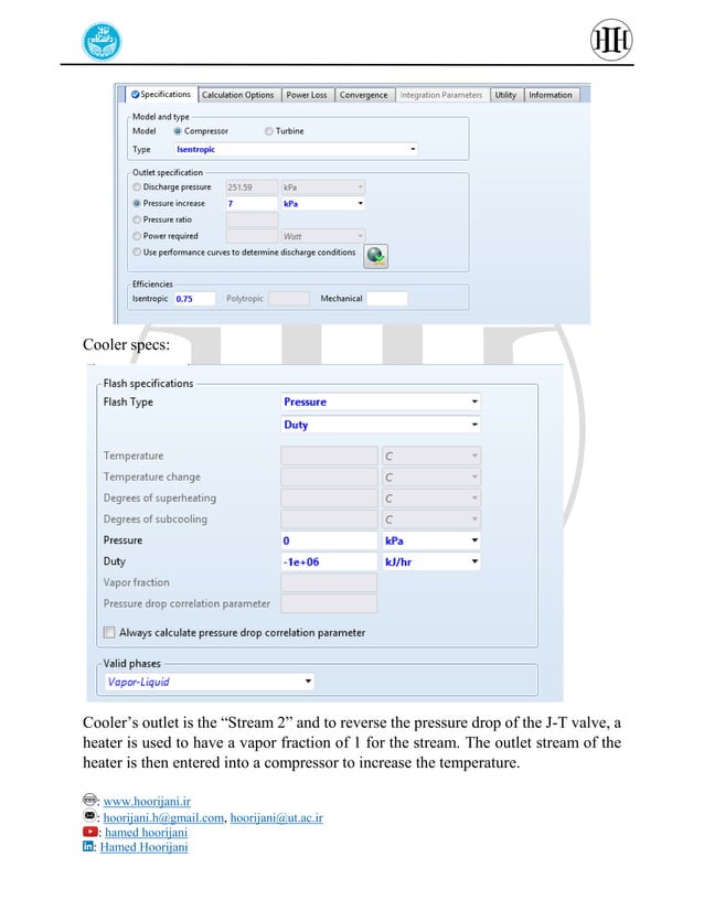 Aspen Plus Tutorial - LHHW - reverse propane cycle | PDF