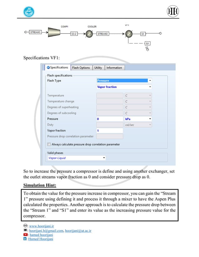 Aspen Plus Tutorial - LHHW - reverse propane cycle | PDF