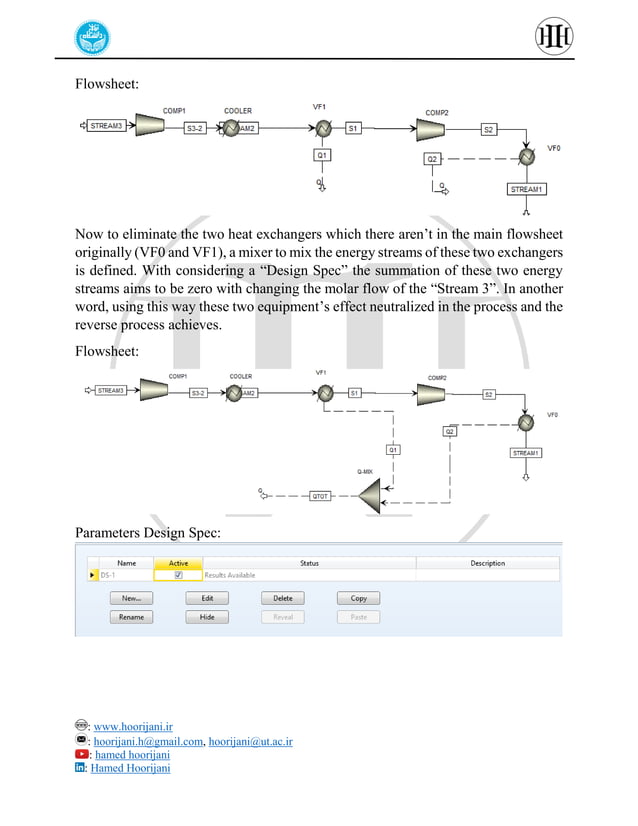 Aspen Plus Tutorial - LHHW - reverse propane cycle | PDF