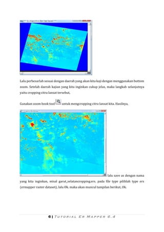 TUTORIAL ERMAPPER | PDF