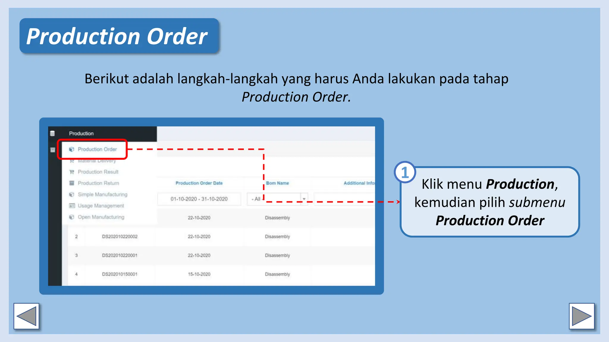 MANUAL BOOKS ESB | PPTX