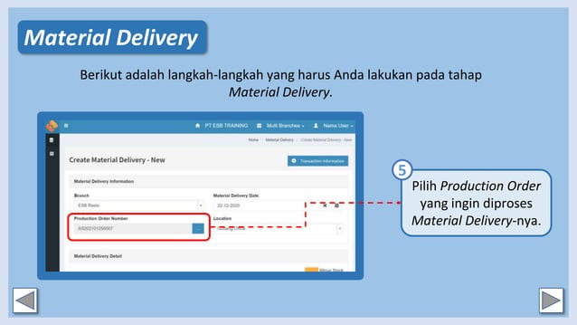 MANUAL BOOKS ESB | PPTX