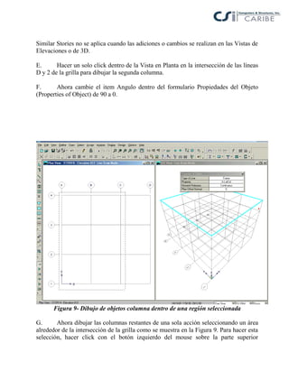 Tutorial etabs | PDF