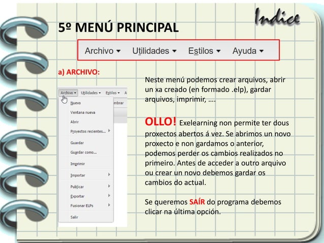 Tutorial eXeLearning | PPT