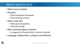 Tutorial Expert How-To - Create a model for Avro schemas | PPT