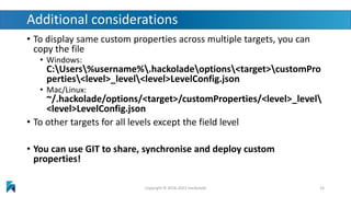 Tutorial Expert How-To - Custom properties | PPT