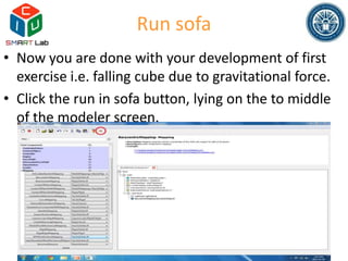 First Tutorial - Falling cube | PPTX | 3-D Graphics | Computer Software and Applications