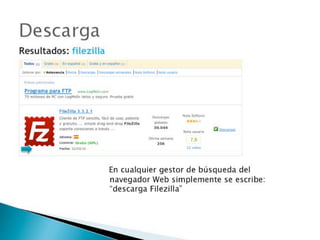 Tutorial filezilla | PDF