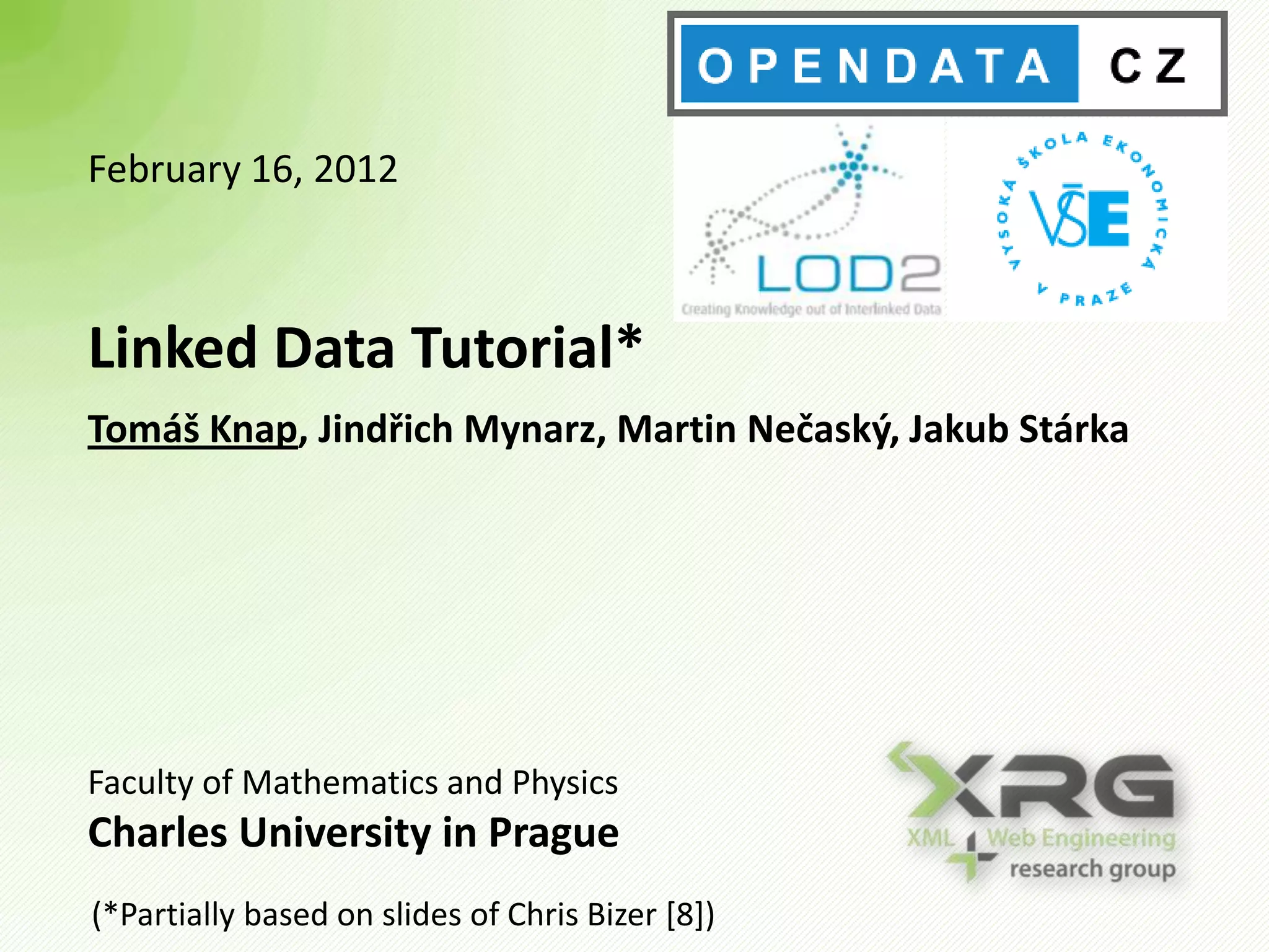 Linked Data Tutorial | PPT
