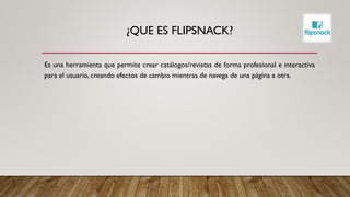Tutorial flipsnack | PDF