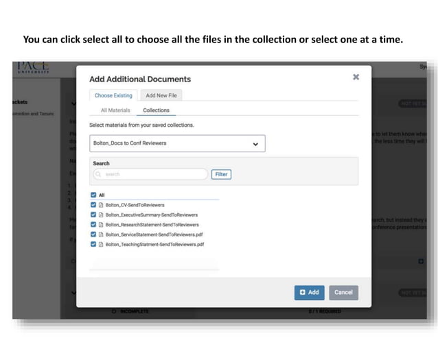 Tutorial for candidates using pace university | PPTX | Education