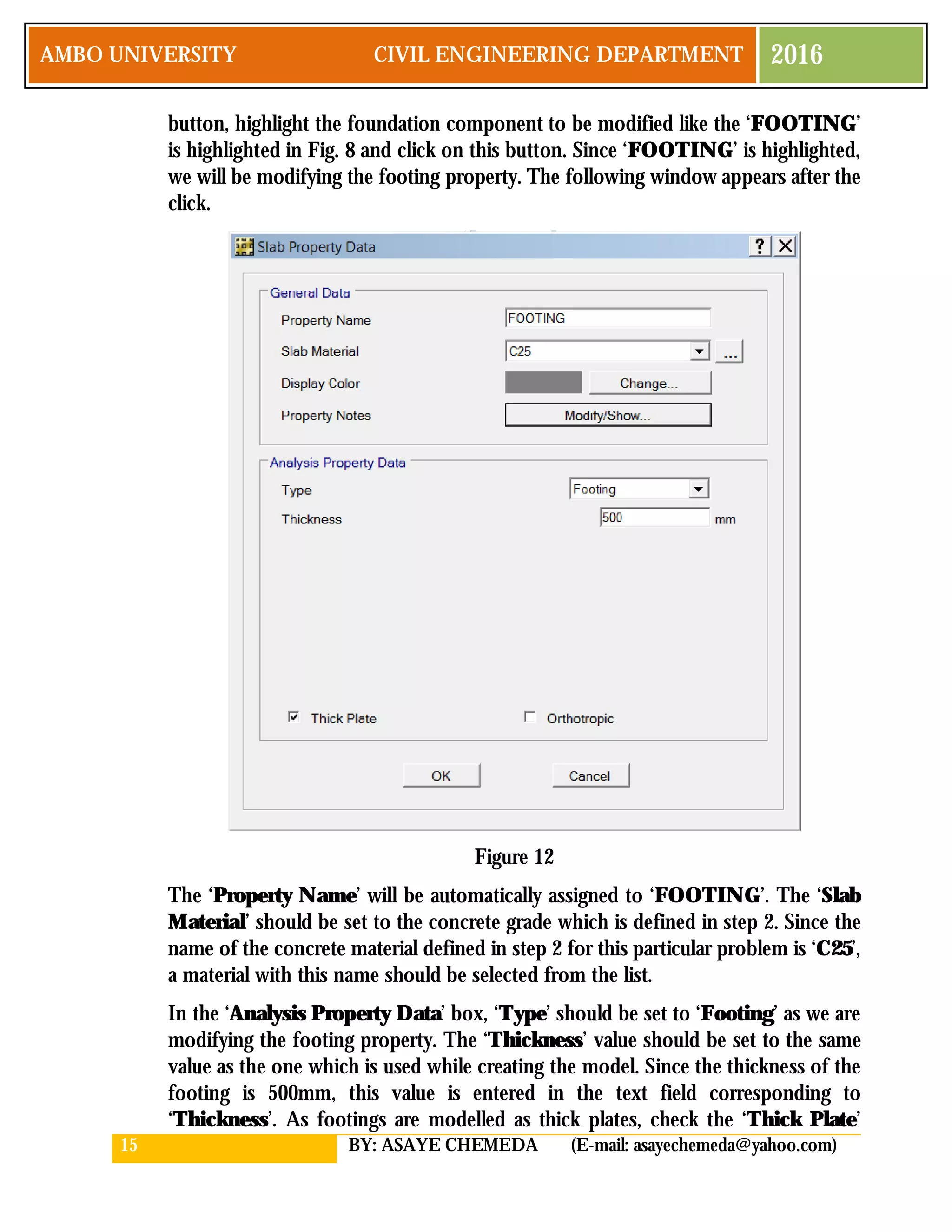 Tutorial for design of foundations using safe | PDF