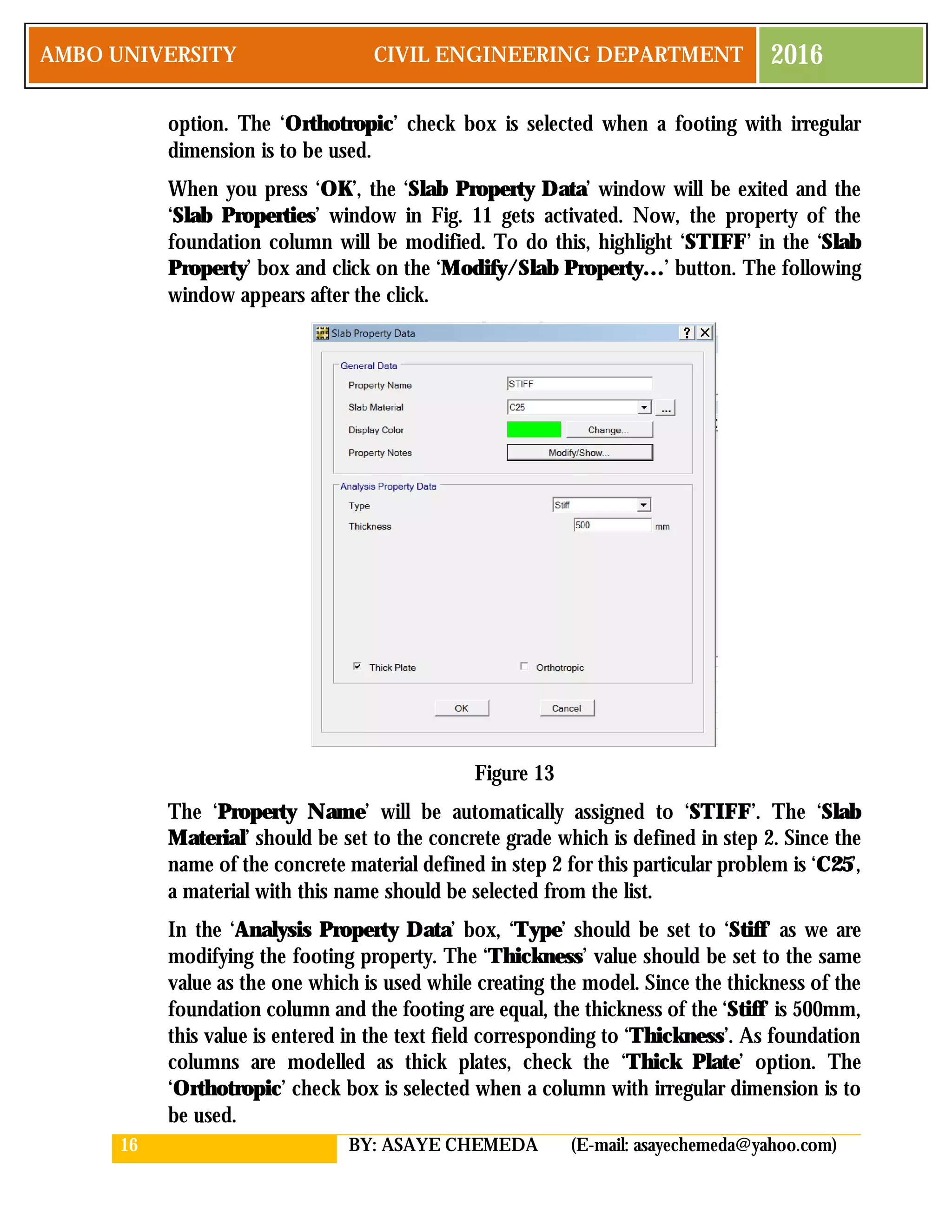 Tutorial for design of foundations using safe | PDF