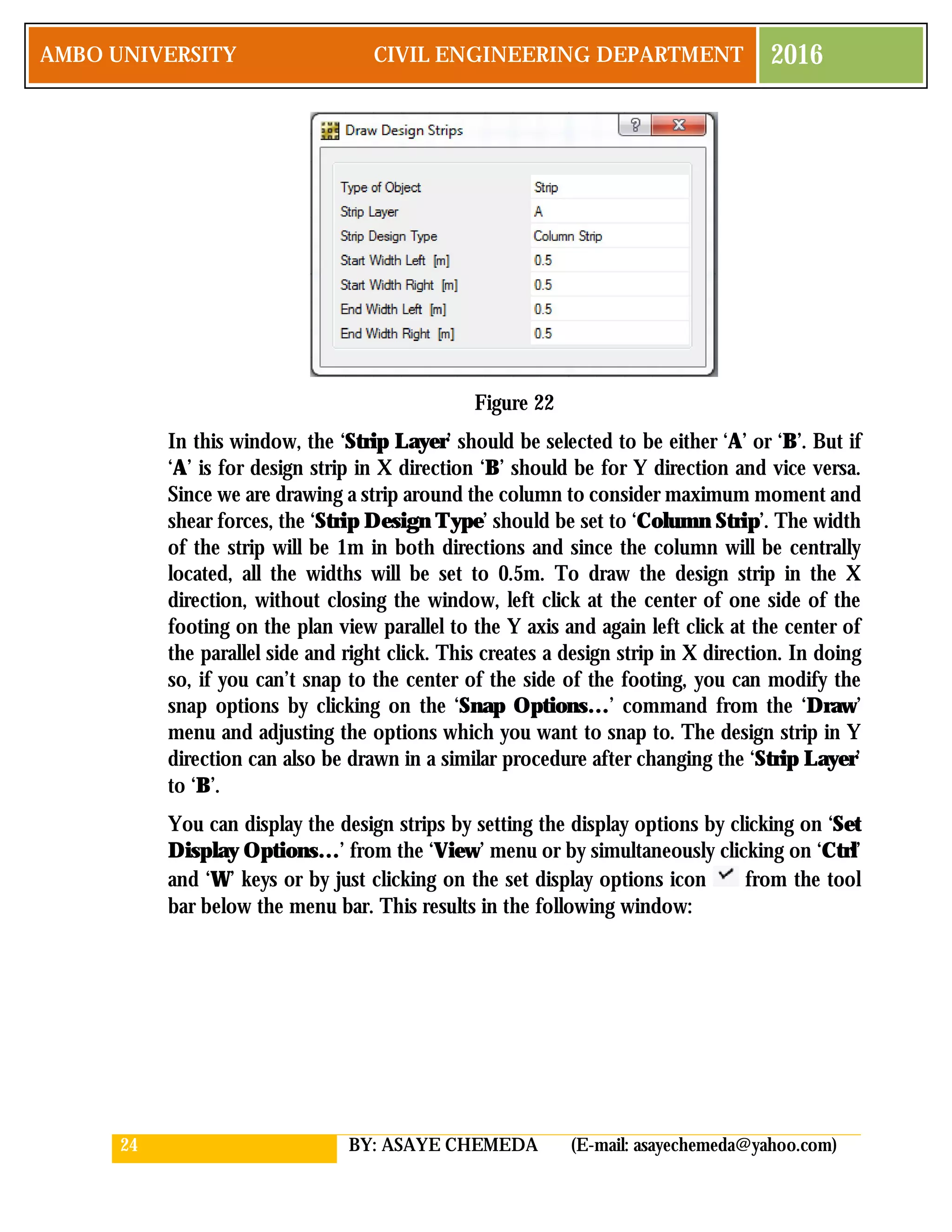 Tutorial for design of foundations using safe | PDF