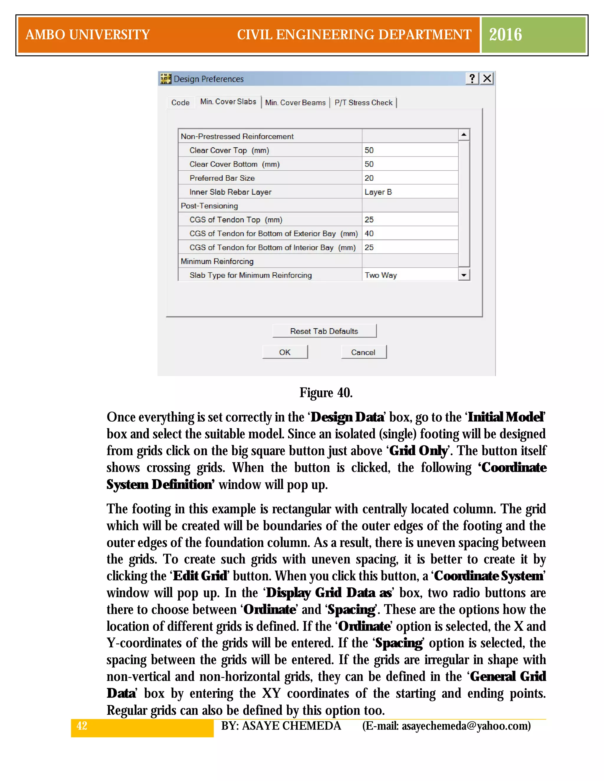 Tutorial for design of foundations using safe | PDF