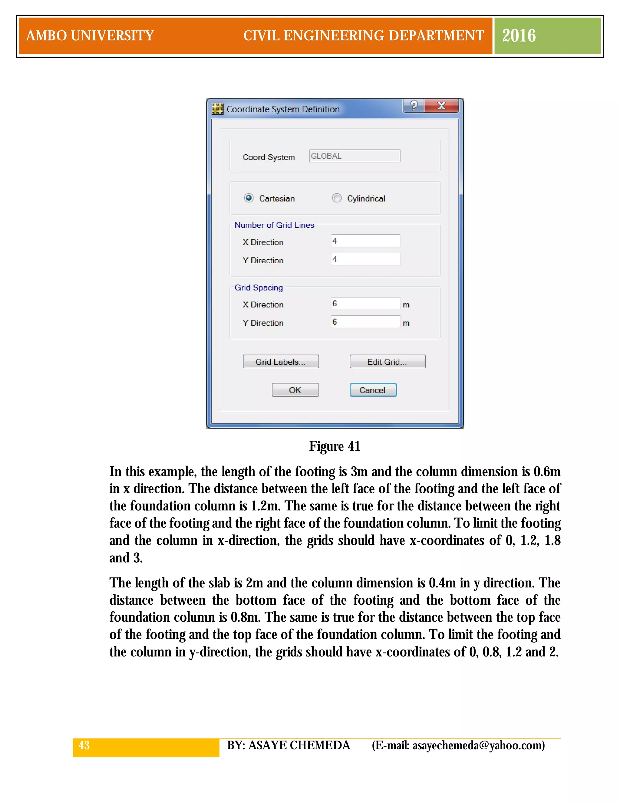 Tutorial for design of foundations using safe | PDF