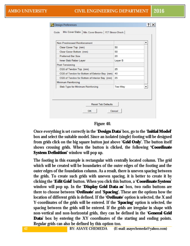Tutorial for design of foundations using safe | PDF