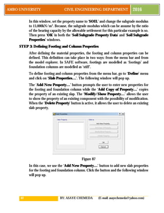 Tutorial for design of foundations using safe | PDF