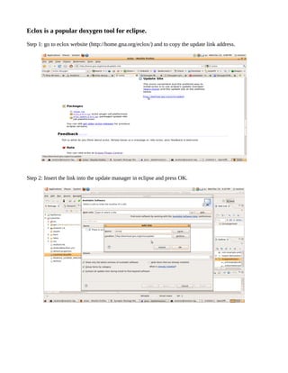 Tutorial for Installing eclox | PDF | Computing | Technology & Computing