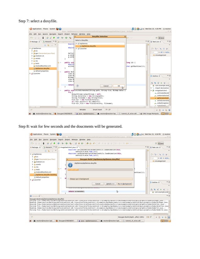 Tutorial for Installing eclox | PDF | Computing | Technology & Computing