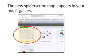 Tutorial for spider scribe | PPTX