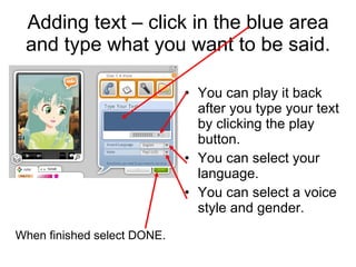 Tutorial For Voki | PPT