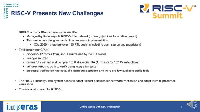 Tutorial getting started with RISC-V verification | PDF