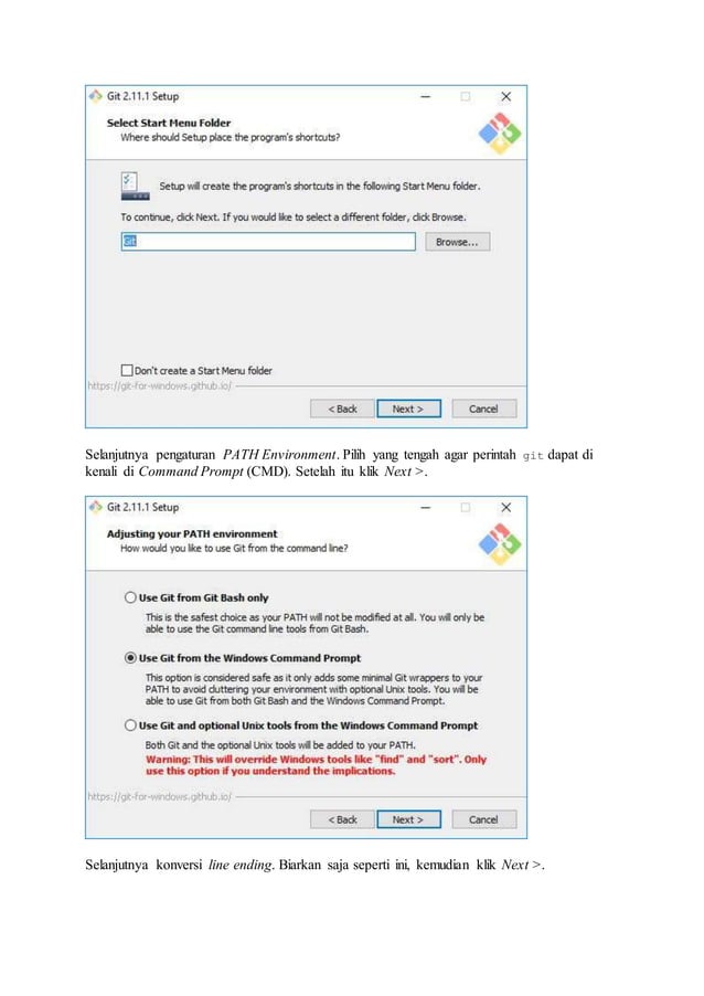 Tutorial git by sel | DOCX