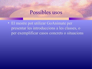 Tutorial GoAnimate | PPT