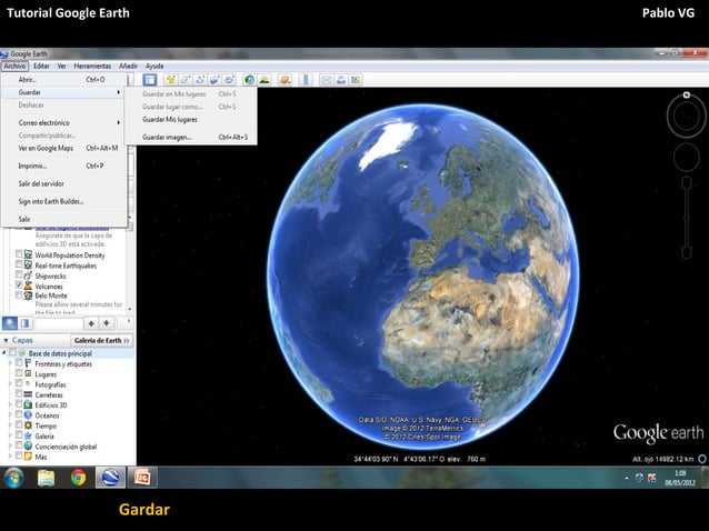 Tutorial google earth | PPT